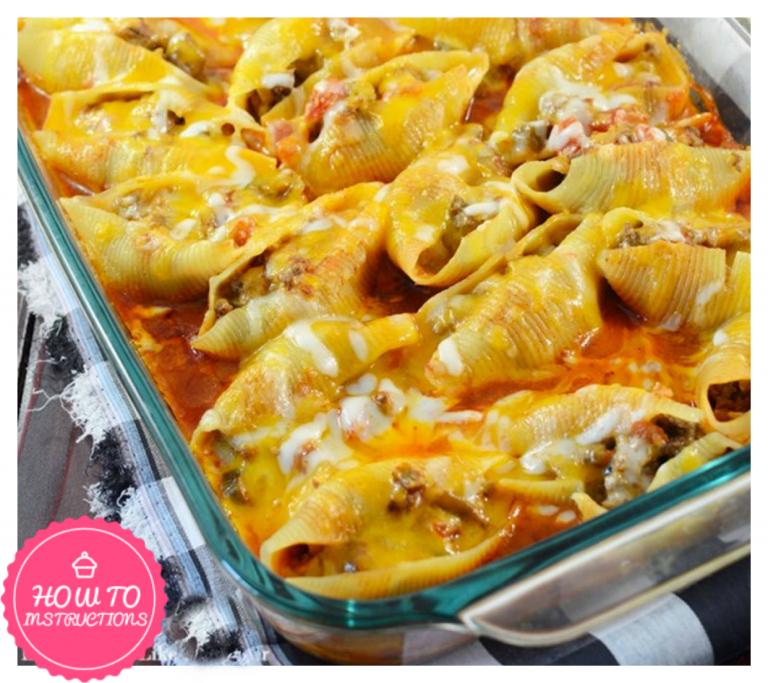 Delicious MEXICAN STUFFED SHELLS