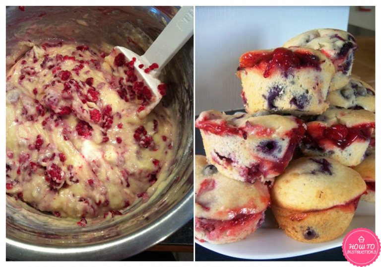 Fruit Explosion Muffins