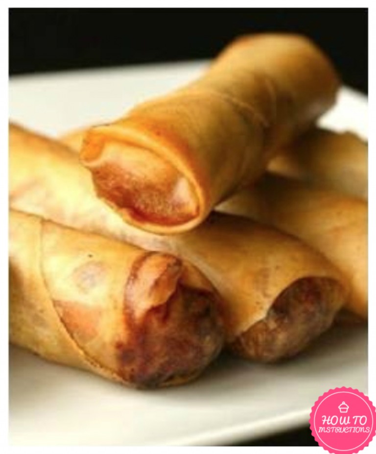 Crispy Homemade Egg Rolls