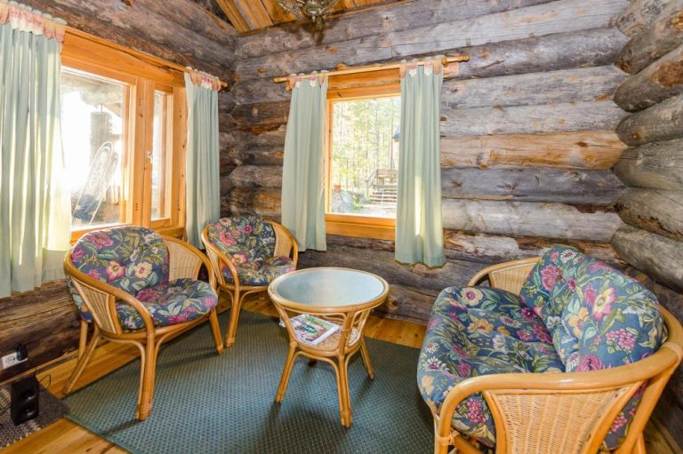 Outstanding Log Cottage Situated In The Nature