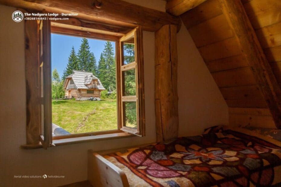 A Completely Unique And Handmade Log Cottage For Nature Lovers