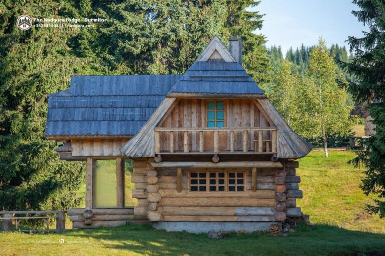 A Completely Unique And Handmade Log Cottage For Nature Lovers