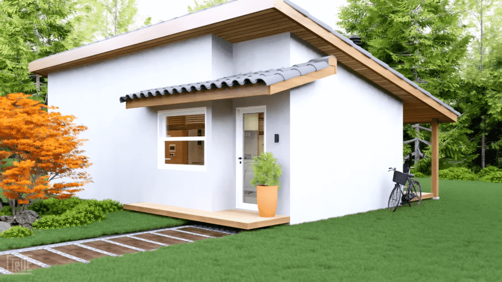 Tiny Cottage Combining Simplicity with Fashionable Inside: A Good ...