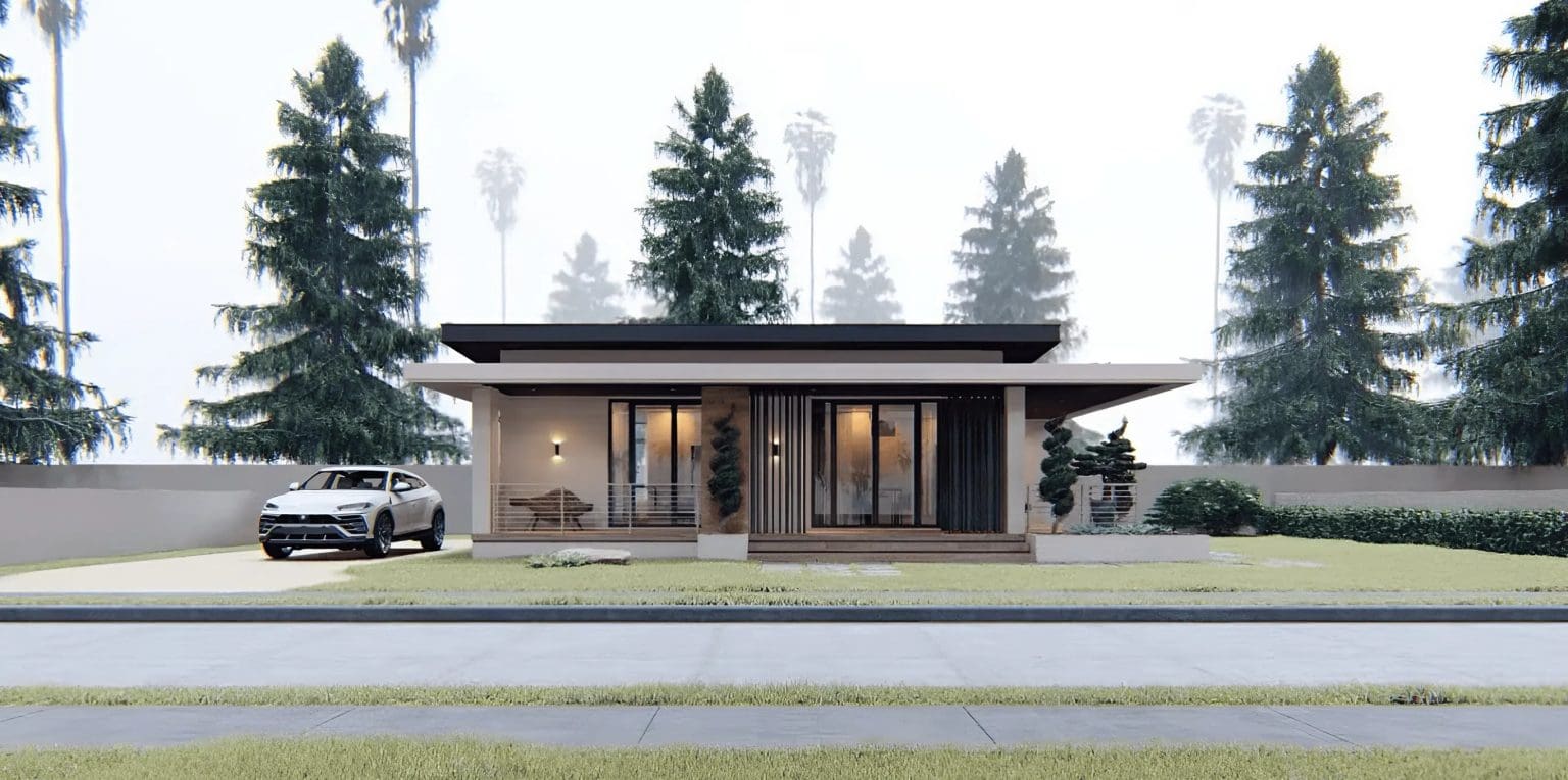 Environment friendly Residing: 54 Sq. Meter Fashionable Small Home Design